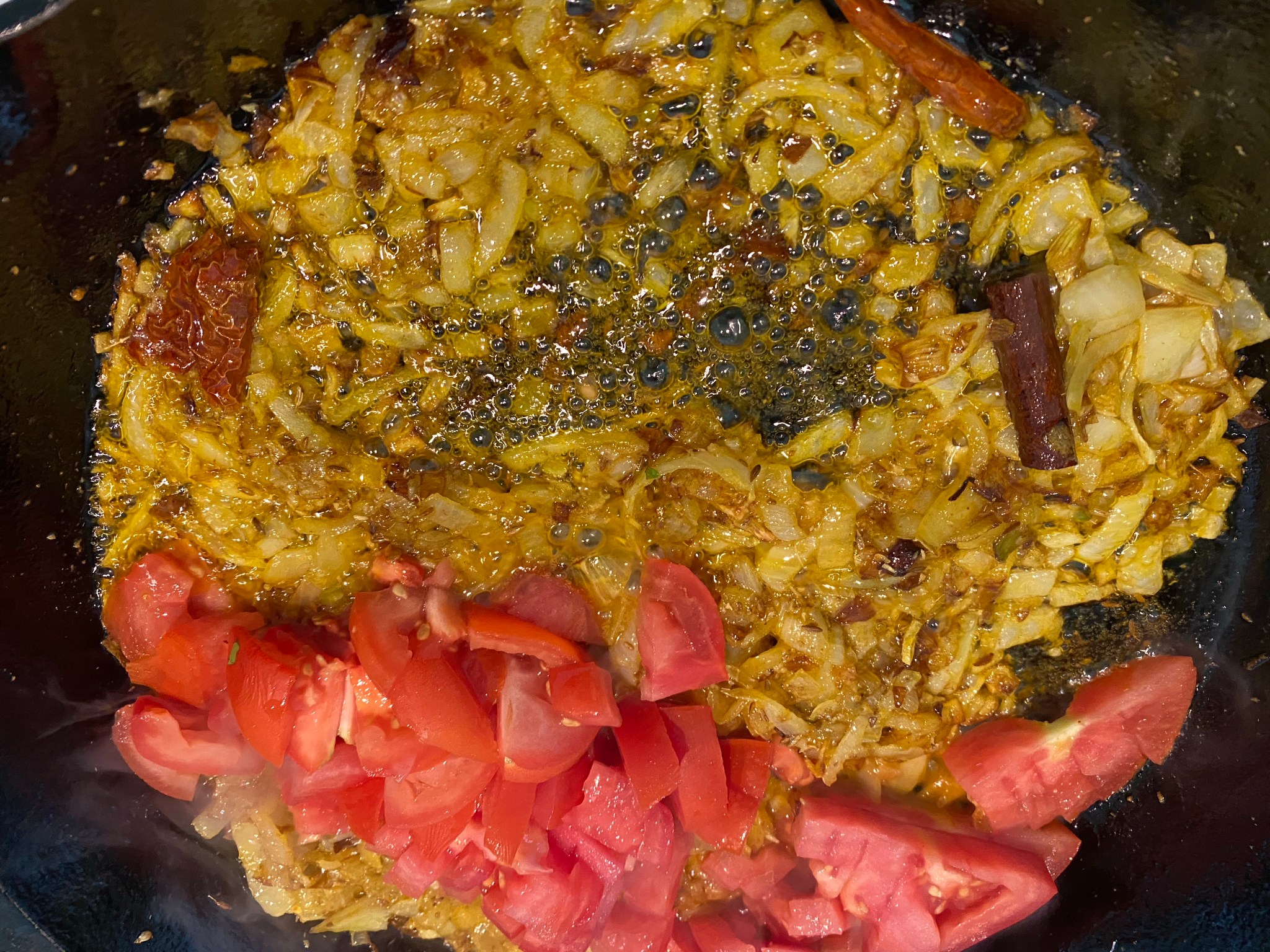 Green Vatana (Dried Green Peas) Curry – sarchakra