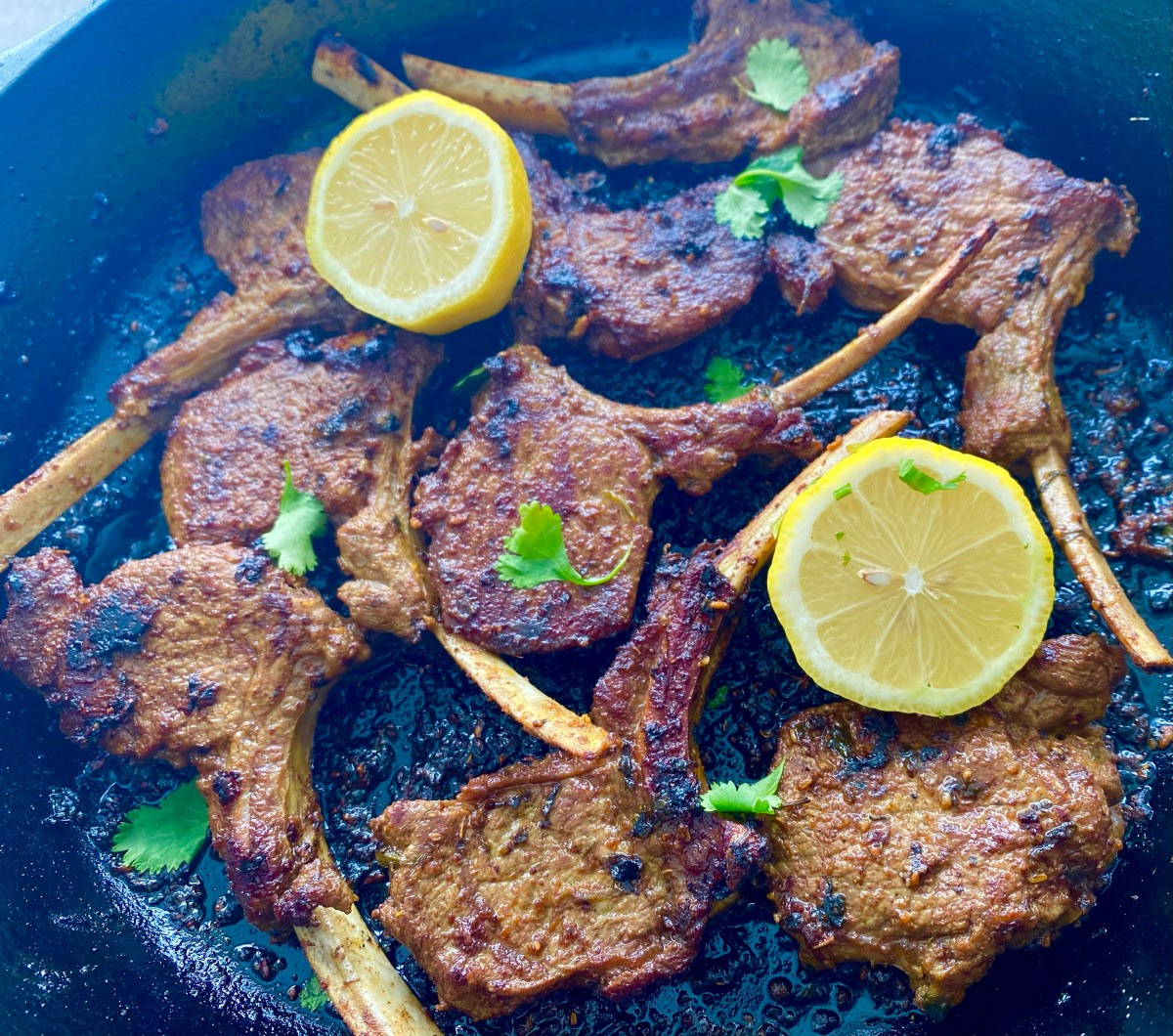 Indian Spiced Lamb Chops – sarchakra